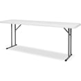 Folding Table 6FT, Heavy Duty Foldable Table for Indoor Outdoor Use ...