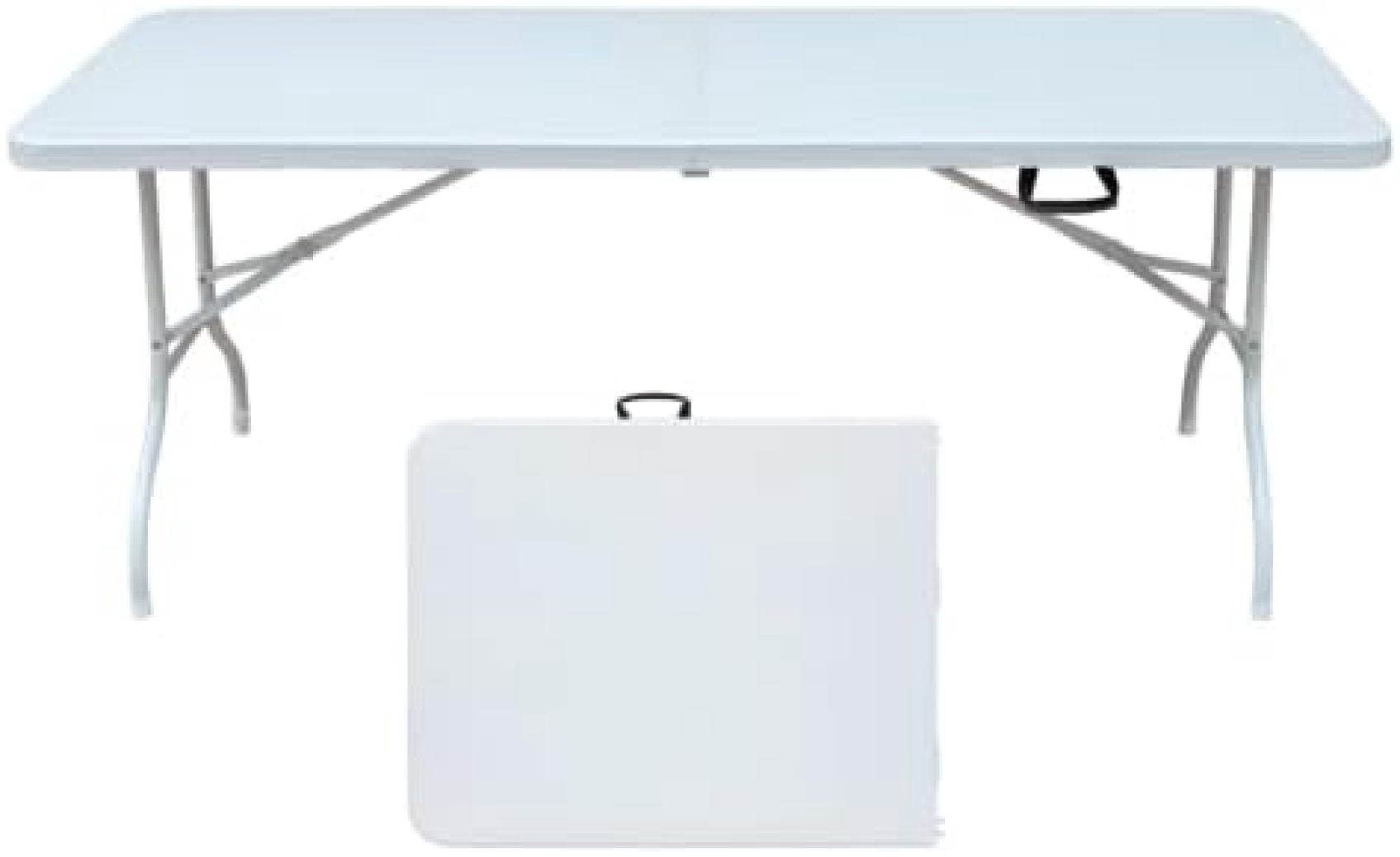 Folding Table 6FT, Heavy Duty Portable Plastic Folding Table with ...