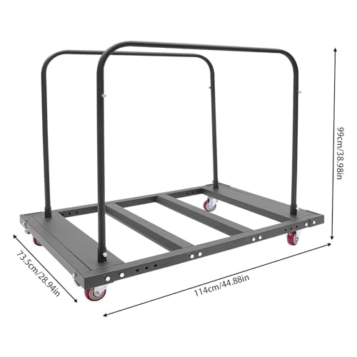Folding Table Cart, Folding Table Trolleys, Heavy Duty Drywall Cart ...