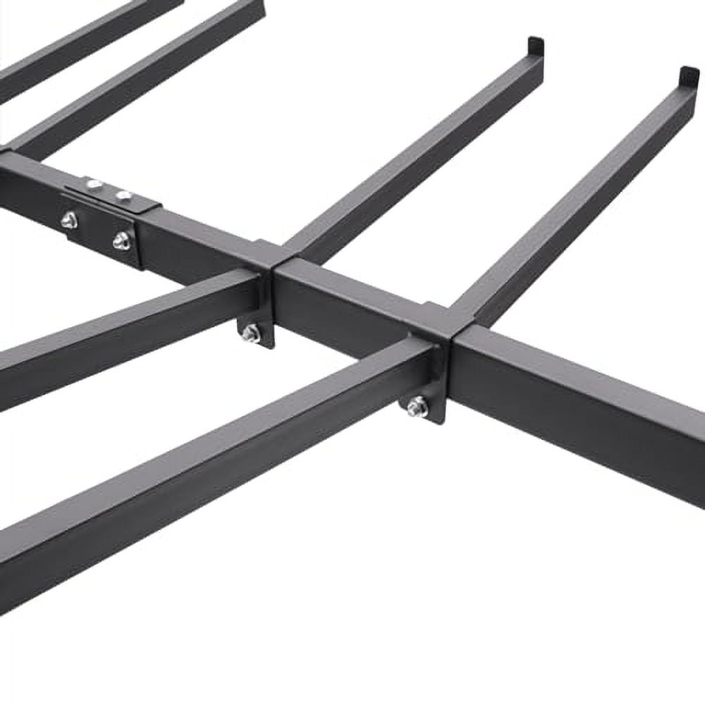 Folding Table Cart, Heavy Duty Table Trolley with Swivel Wheels ...