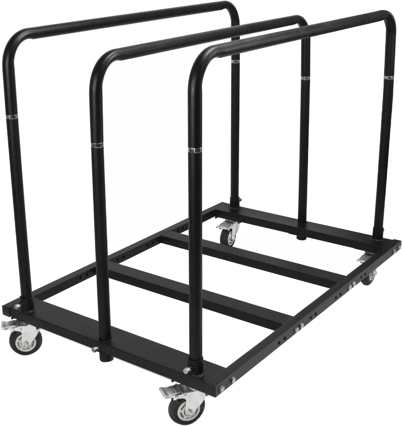 Folding Table Cart, Panel Cart with Swivel Wheels, Heavy Duty Drywall ...