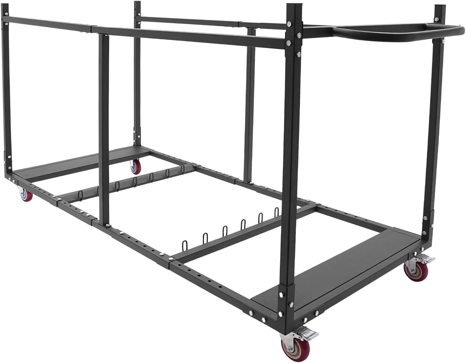 Folding Table Chair, Cart Rolling Storage Rack for Folding Table and ...