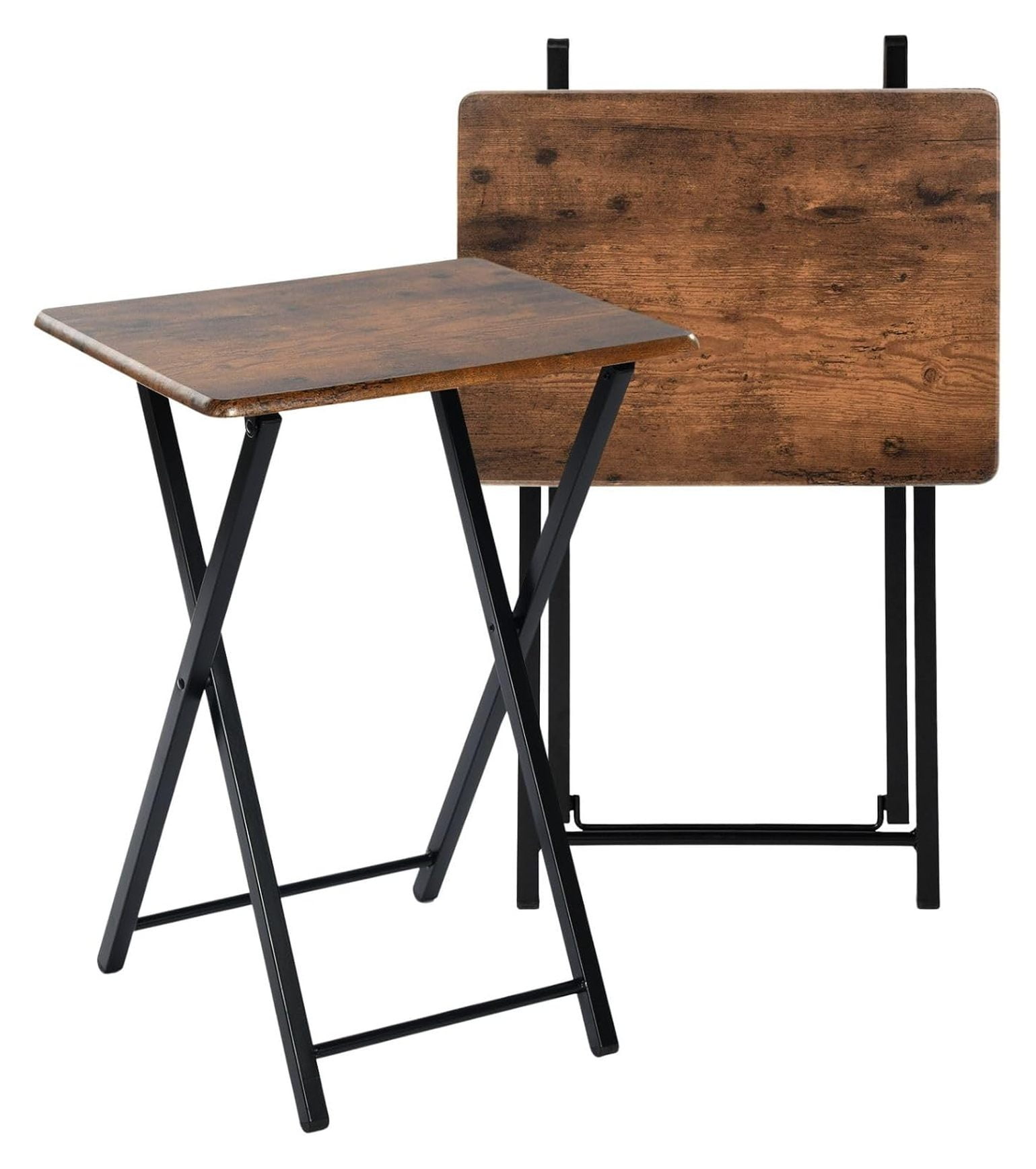 Folding Table Foldable TV Dinner Tray Portable Light Weight Sofa Bed ...