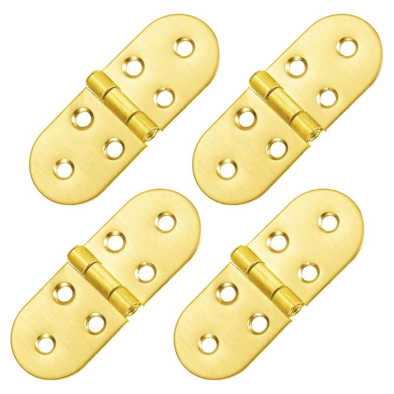 Folding Table Hinges, 4 Pcs Iron 180 Degree Round Edge Sewing Machine ...