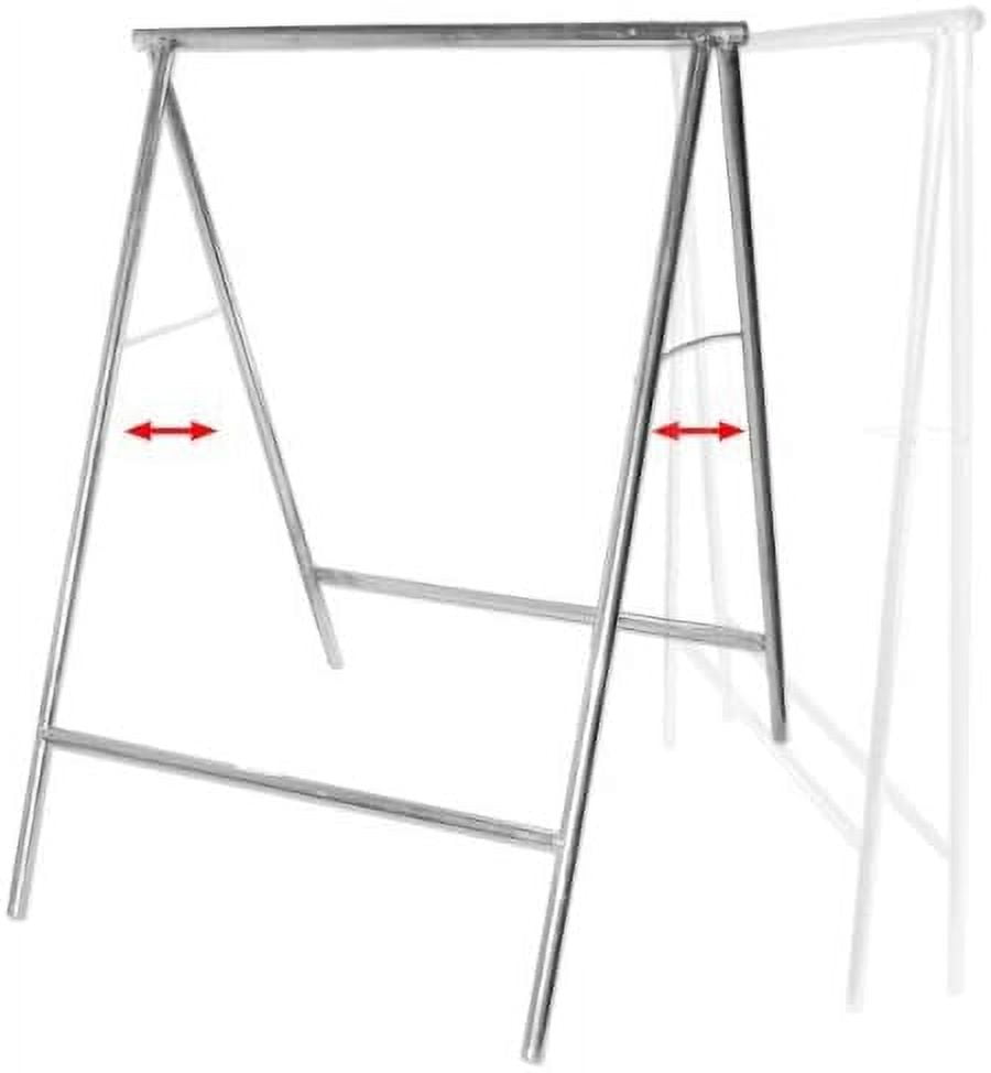 Folding Table Horse Legs Saw Table Legs with Zinc Coating 2 Piece Set ...