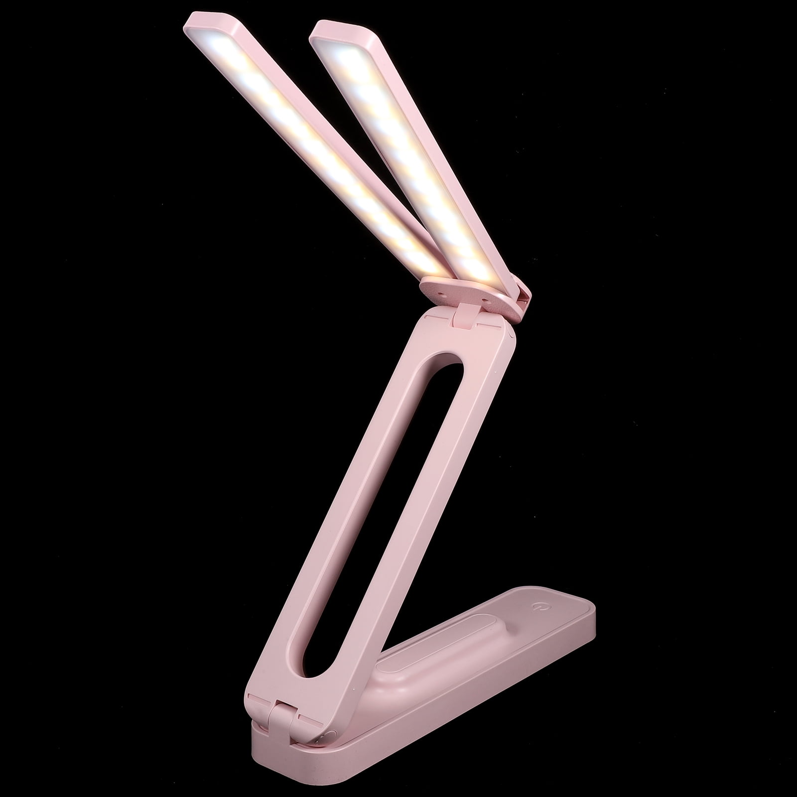 Raindrops Double Head Foldable LED Desk Lamp Rechargeable USB Table ...