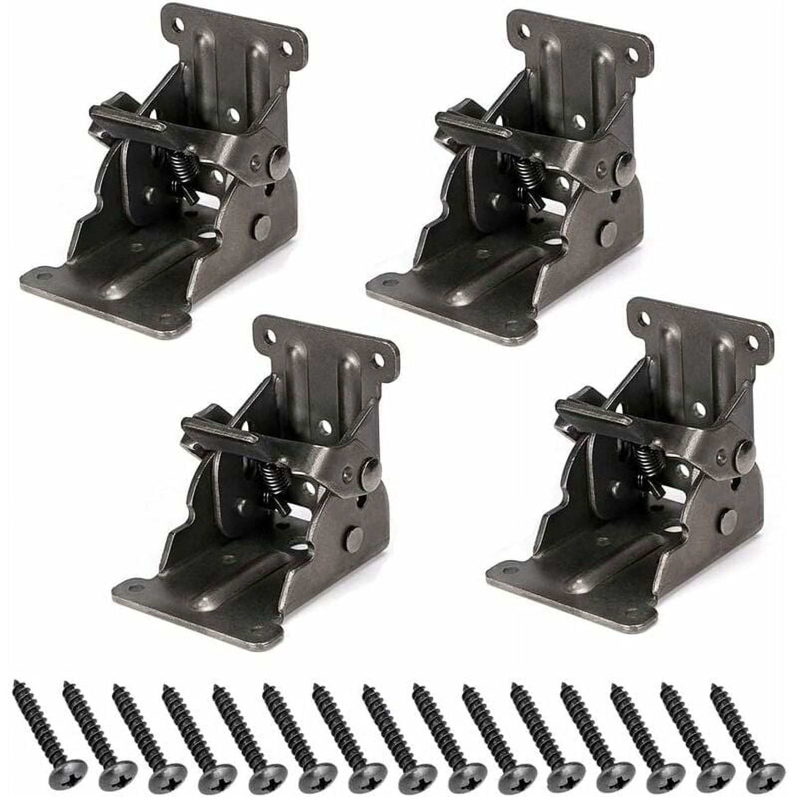 Folding Table Leg Brackets, Foldable Hinge Hardware, Self-Locking ...