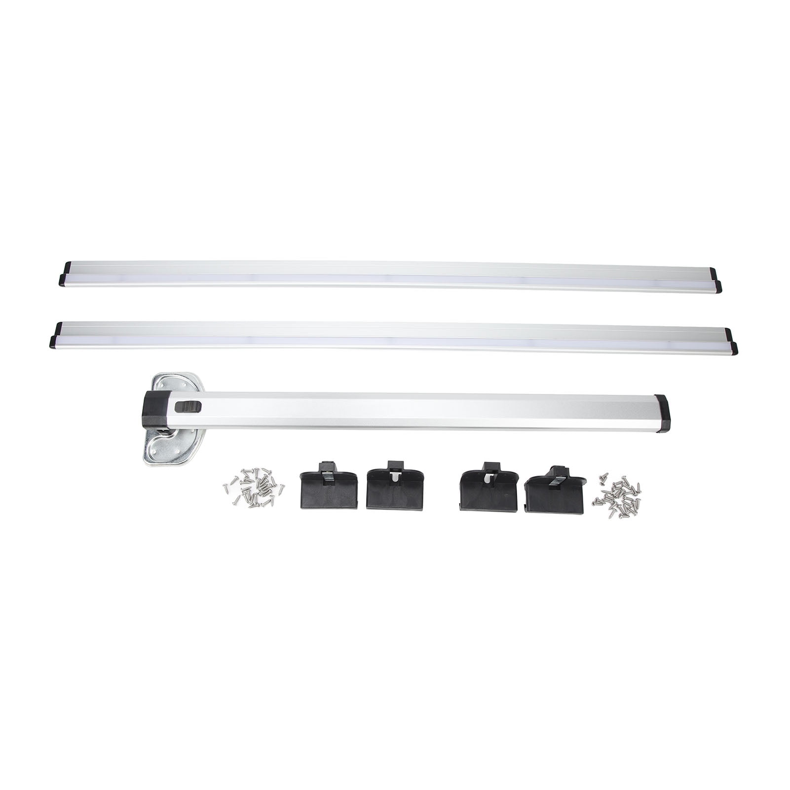 Folding Table Leg and Slider Rail 28.5in Collapsible Legs 38.6in Dual ...