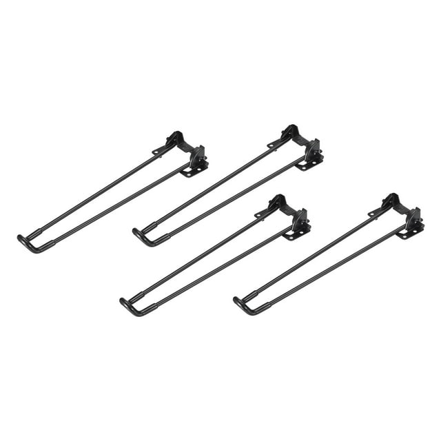 Folding Table Legs, 4 Pack 32cm(12.6") Metal Foldable Coffee Table Legs ...