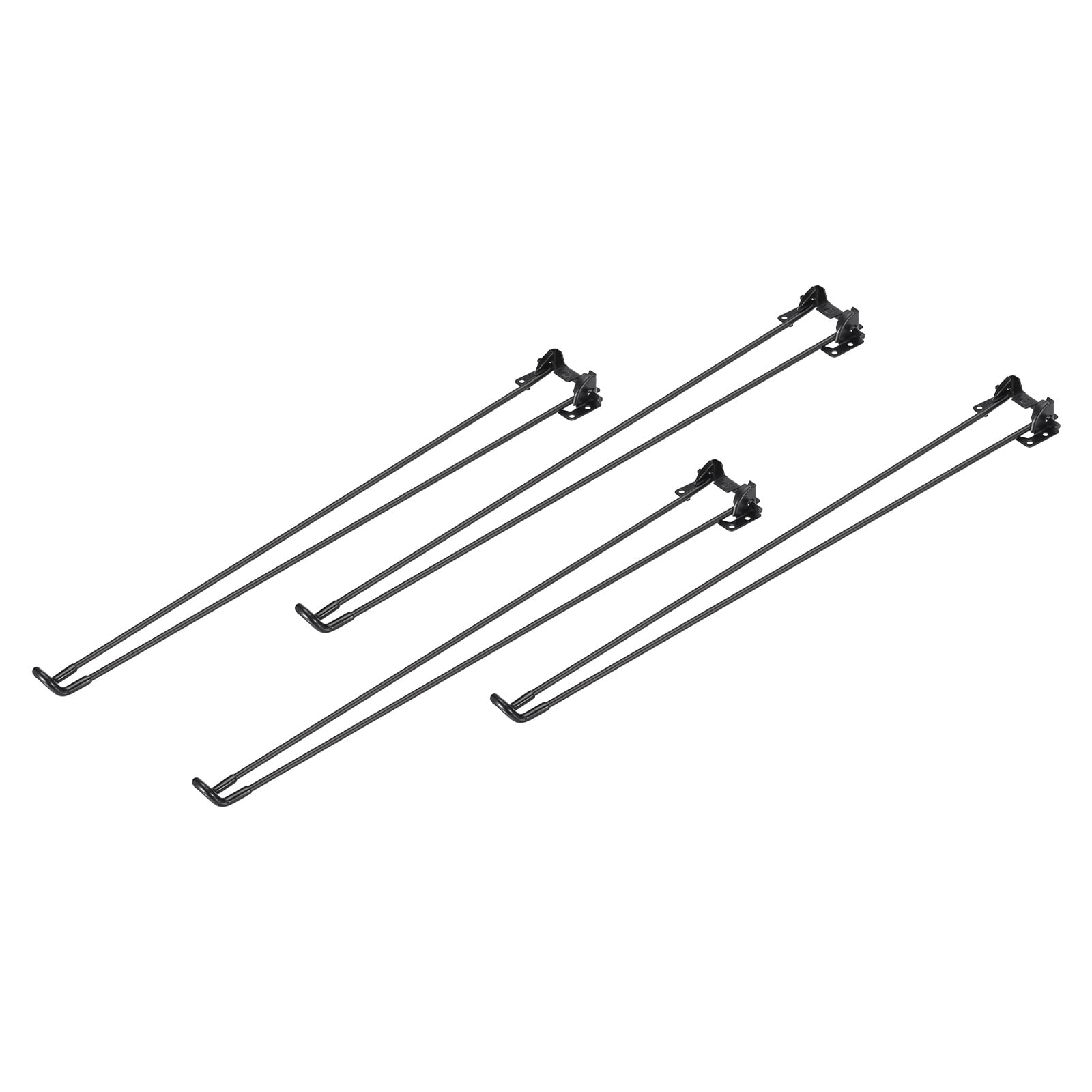 Folding Table Legs, 4 Pack 32cm(16.5") Metal Foldable Coffee Table Legs ...