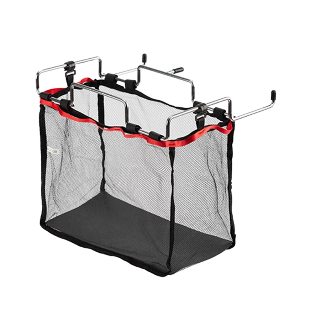 Folding Table Storage Net Trash Bag Holder with Meshes Portable Table ...