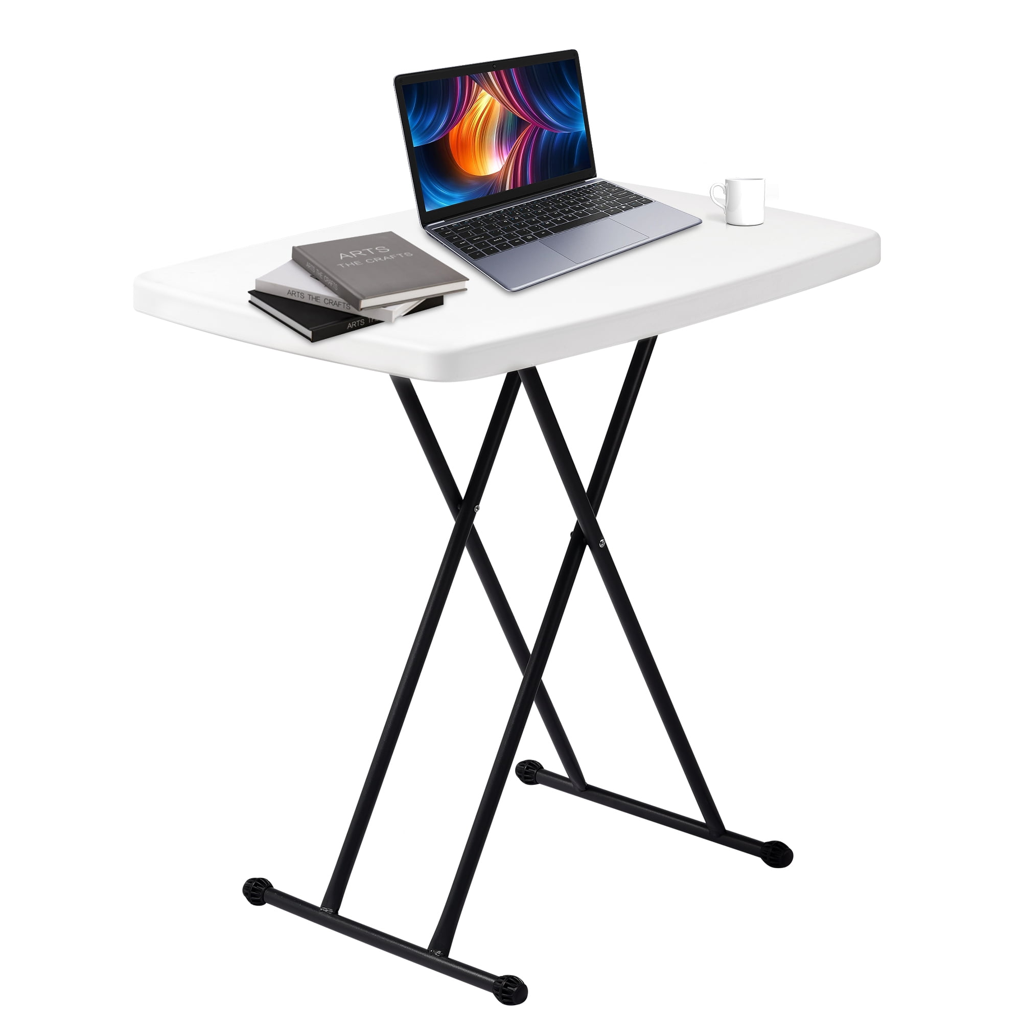 YEEZEE Portable Plastic Folding Table, Adjustable Height, Suitable for ...