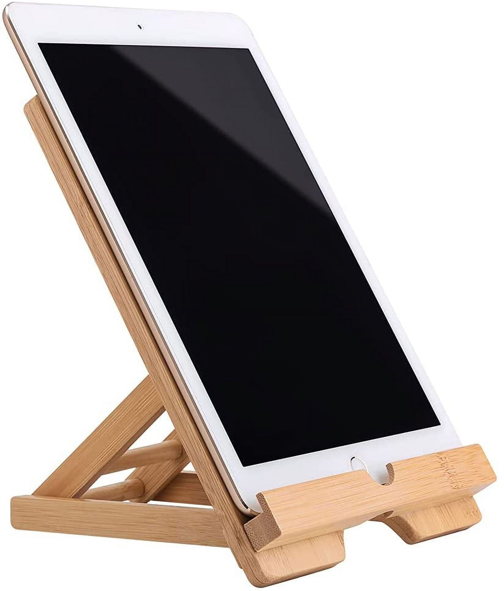 Folding Tablet Stand Made Of Bamboo - Walmart.com