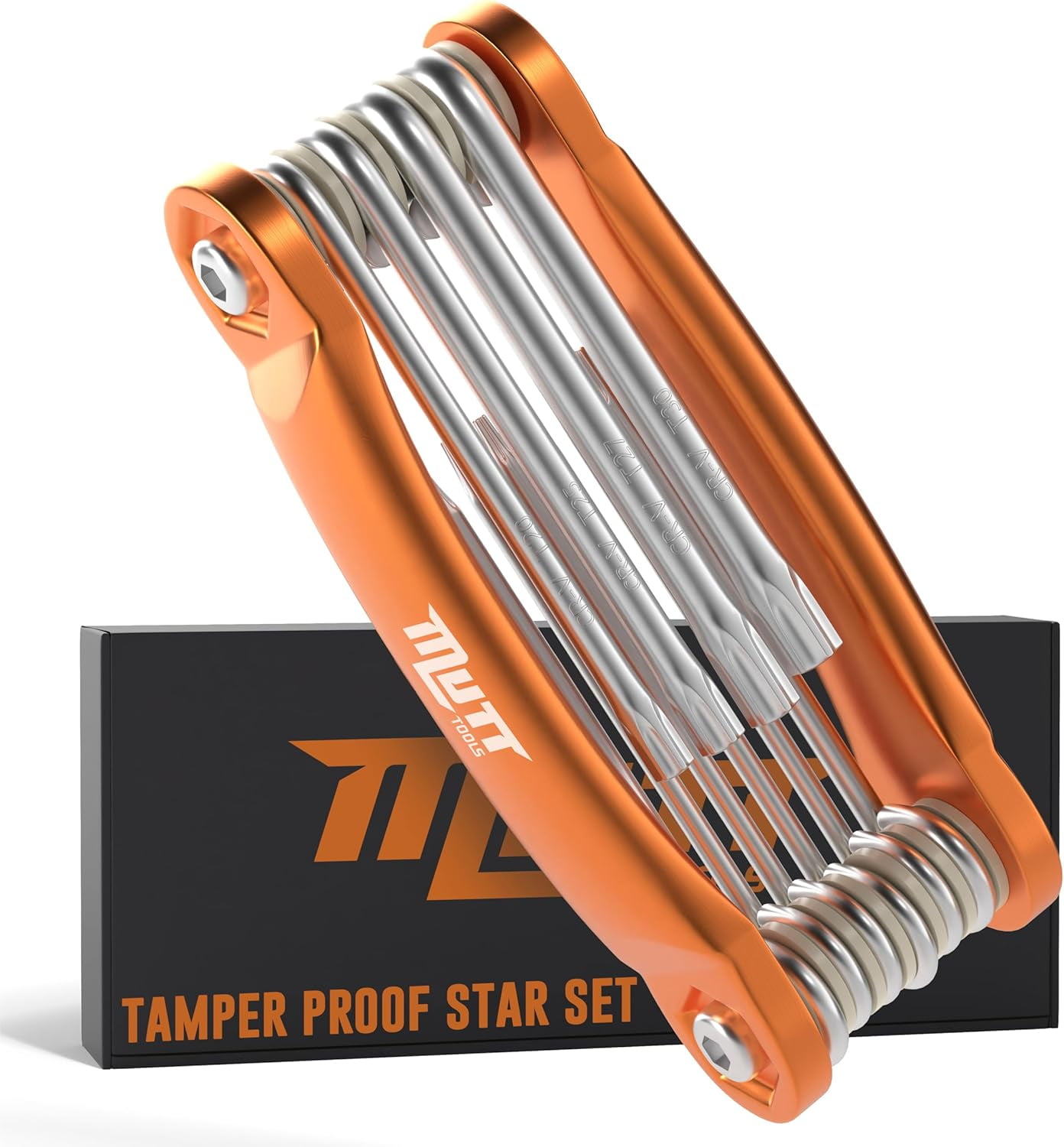 Folding Tamper Proof Star Wrench Set with Central Hole for Security ...