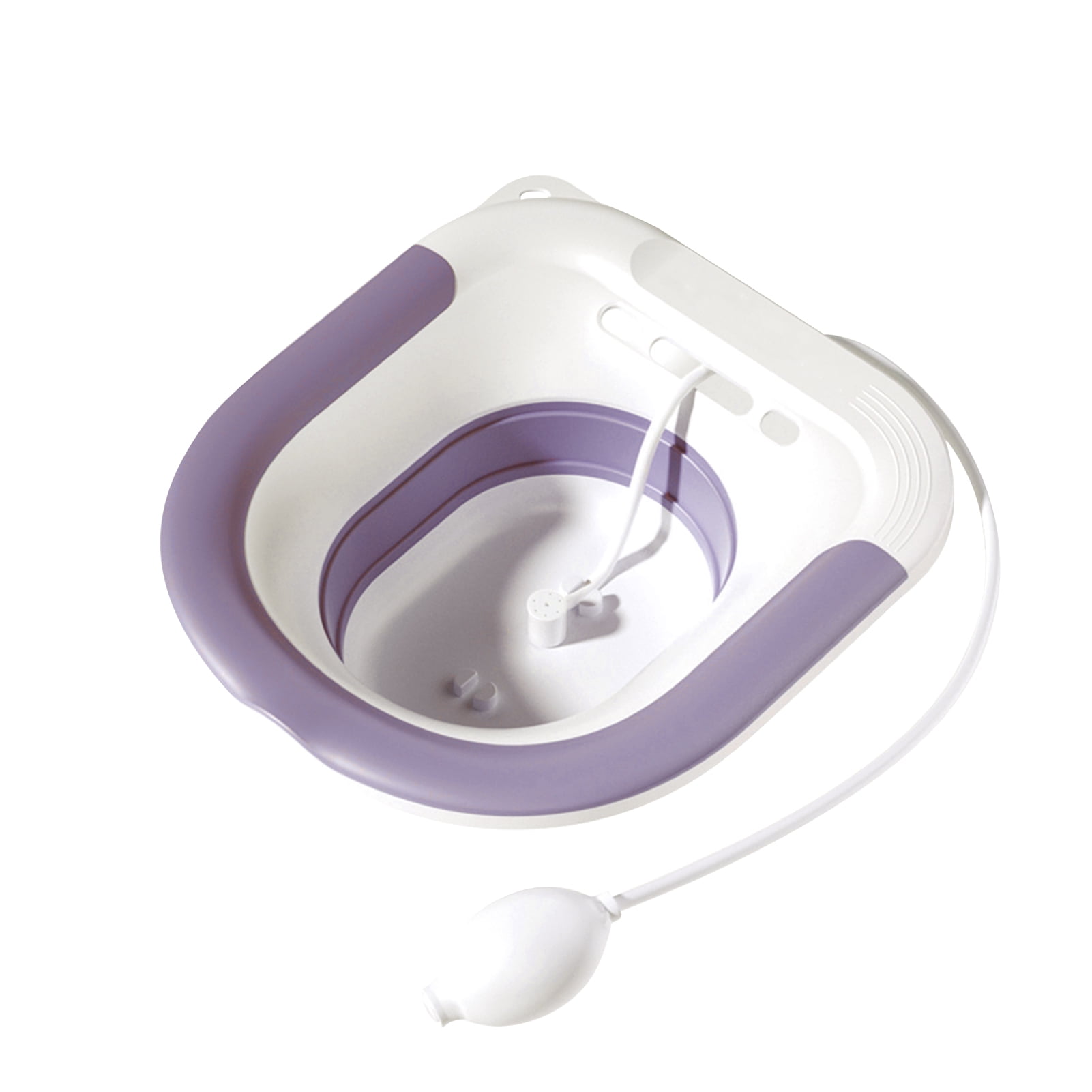 Folding Toilet Sitz Bath，Portable Ergonomic Wash Basin Bathtub Sitz ...
