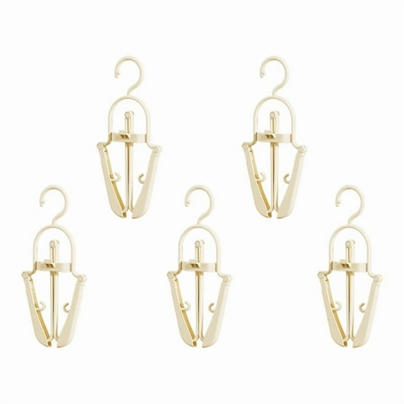 Folding Travel Hangers, Multi-Functional Collapsible Hangers, Non-Slip ...