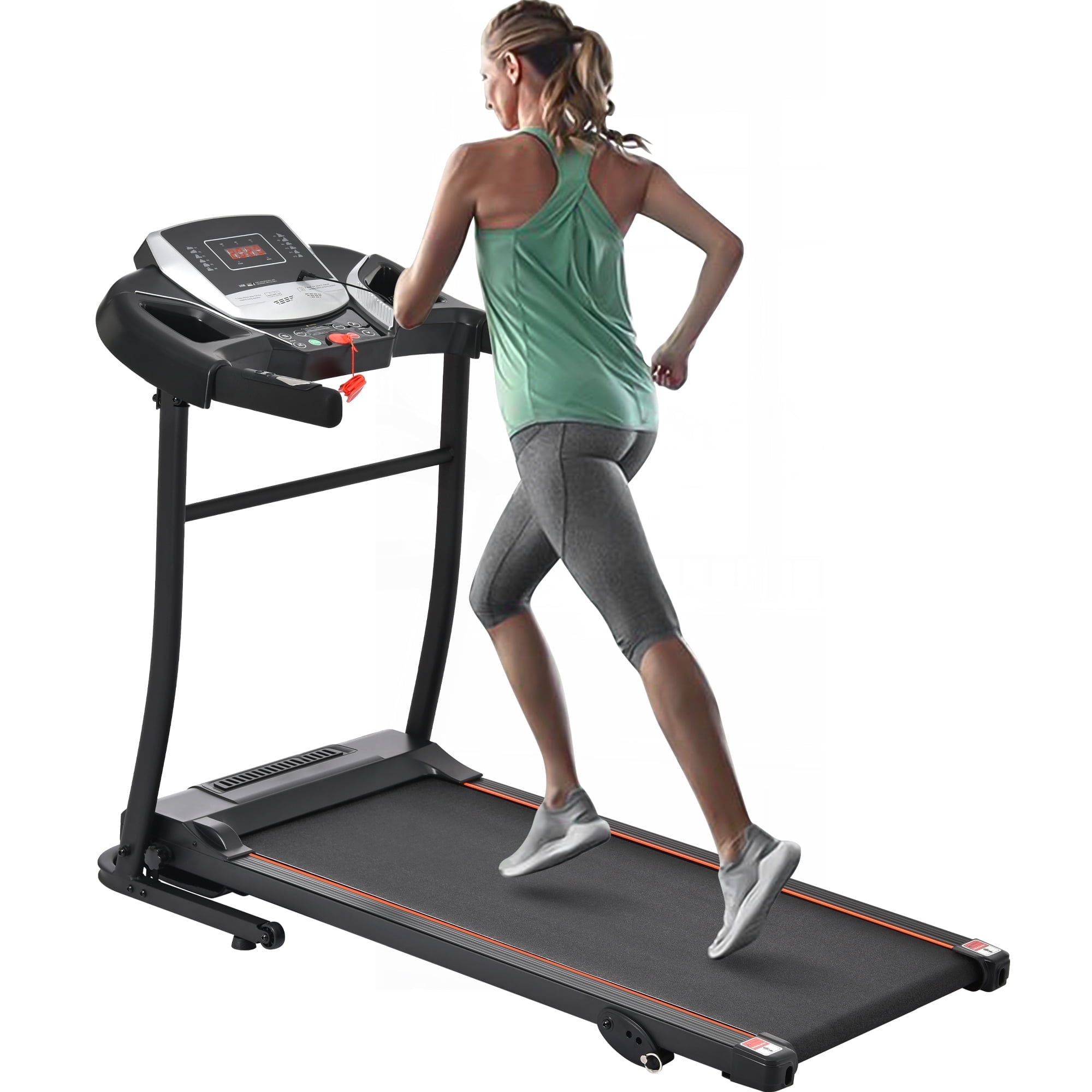 GUTALOR Folding Treadmill with Incline - Electric Running Machine for ...