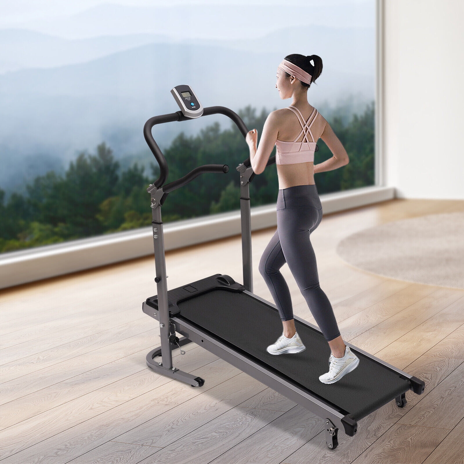 Folding Treadmill Electric With incline Running Fitness Jogging Machine ...