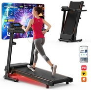 Walmart 2.5HP Foldable Treadmill, Electric Running Machine with Heart ...
