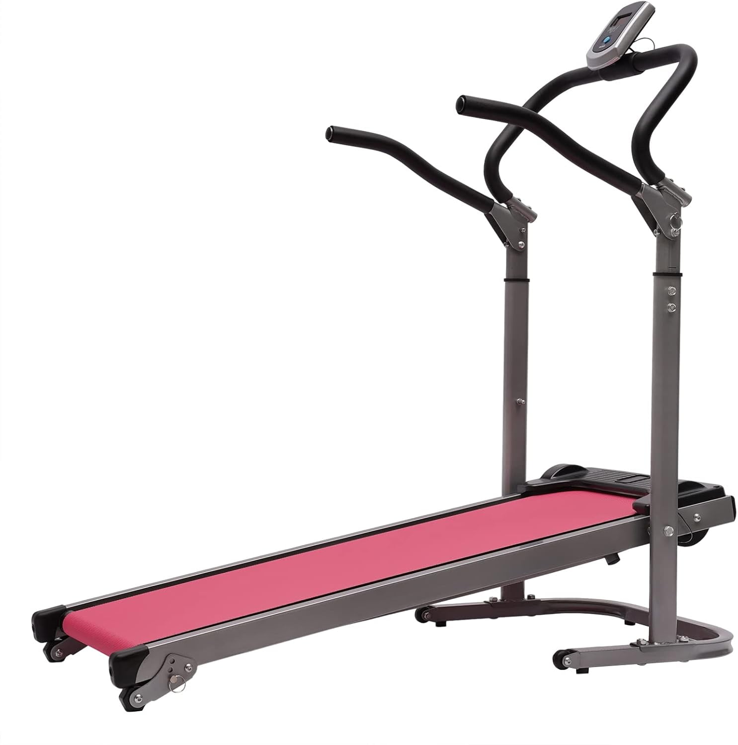 Folding Treadmill, Portable Foldable Treadmill with LED Monitor, 264 ...