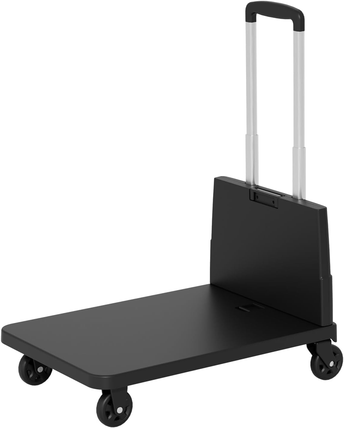 Folding Trolley for Moving, 500 lbs Heavy Duty Luggage,4 Wheel Foldable ...