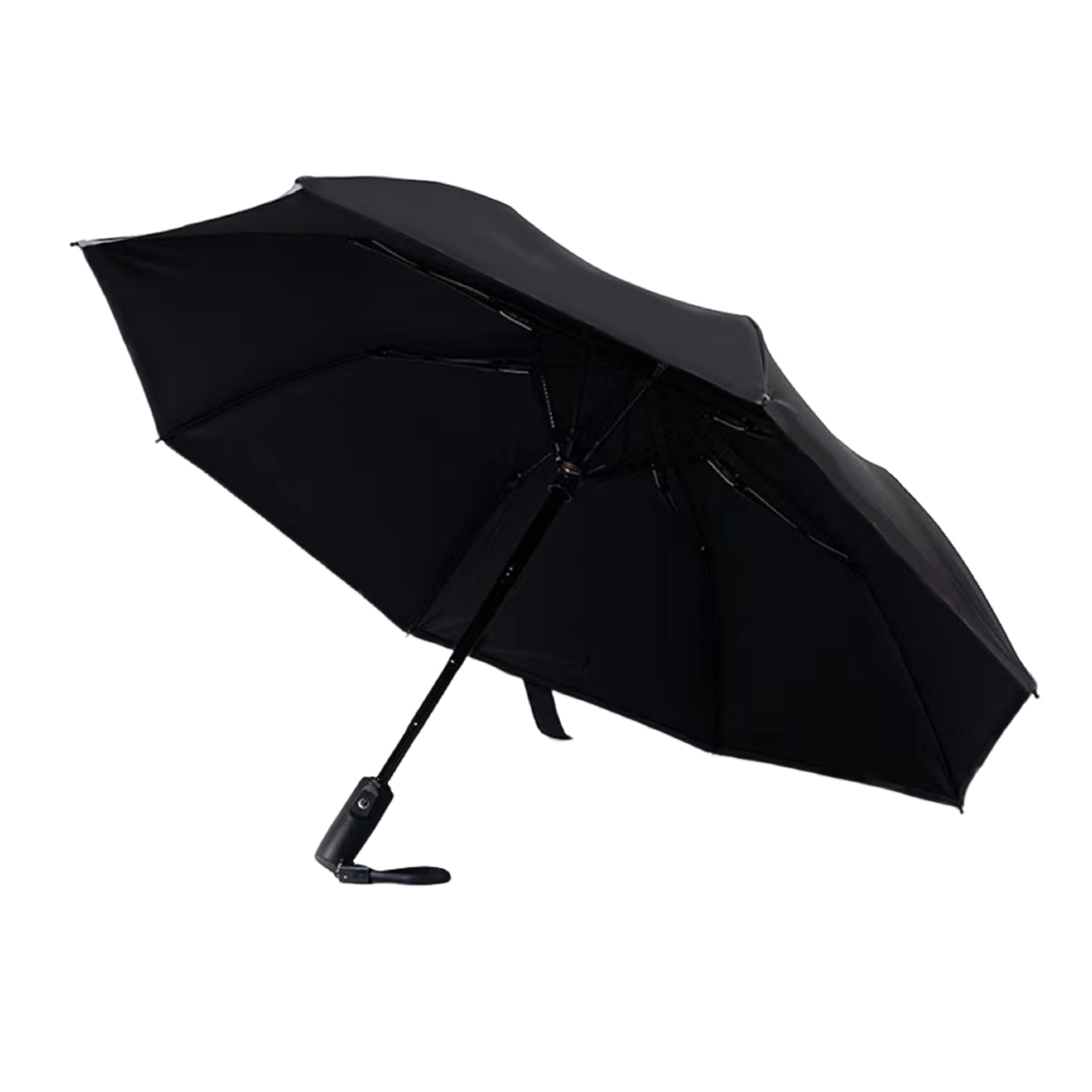 Folding Umbrella with Fan USB Rechargeable UV Sun Protection Fold ...