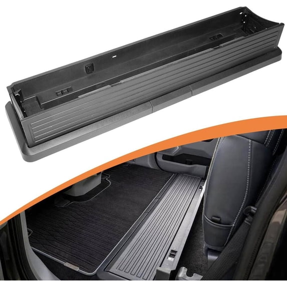 Folding Under Rear Seat Storage Box for 2017-2023 Ford F-250 F-350 ...