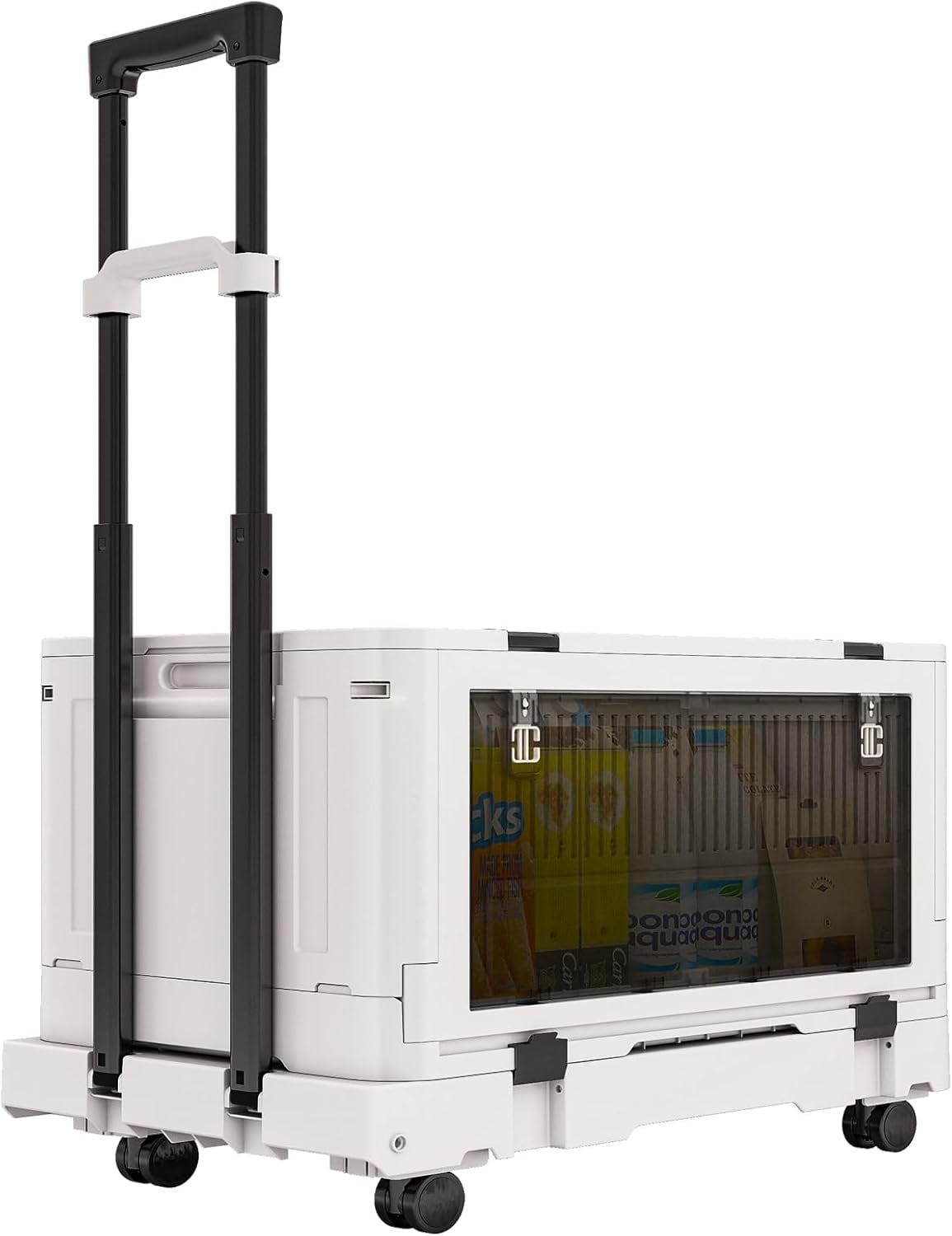 Folding Utility Cart Portable Rolling Crate,Multi Functional ...