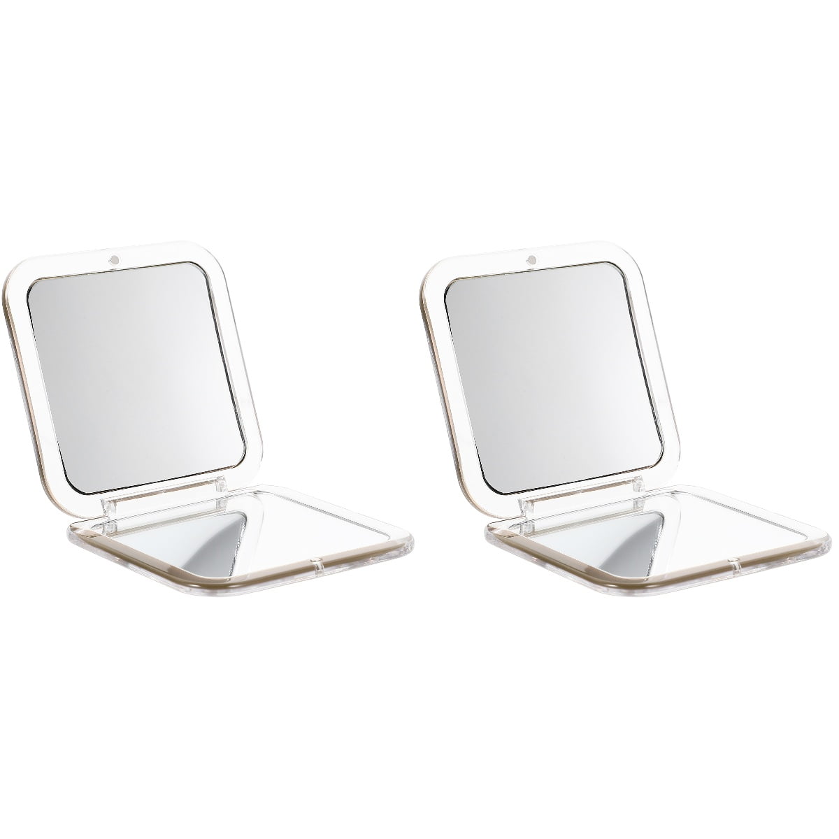 Folding Vanity Mirror Small Mini Compact Magnifying Mirrors Makeup ...