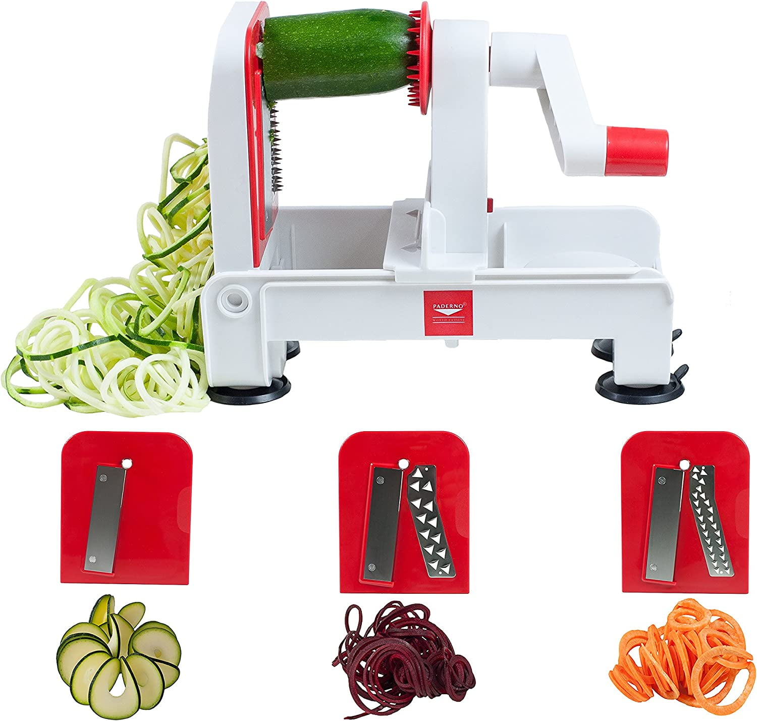 Folding Vegetable Slicer / Spiralizer Pro, Counter-Mounted and includes ...