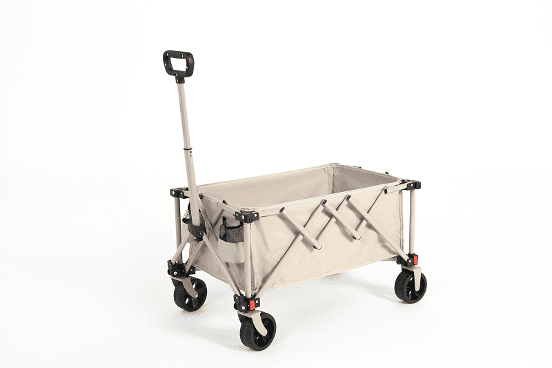 Folding Wagon Carts,Folding Wagon Cart with All Terrain Wheels,Heavy ...