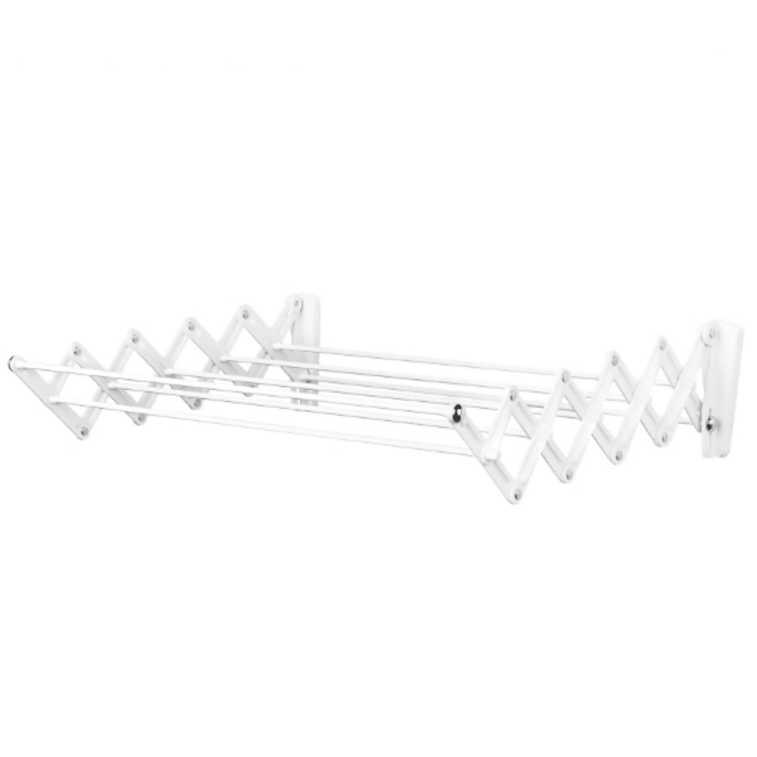 Folding Wall-Mount 24-Inch Accordion Drying Rack, Opens to 18 inches ...