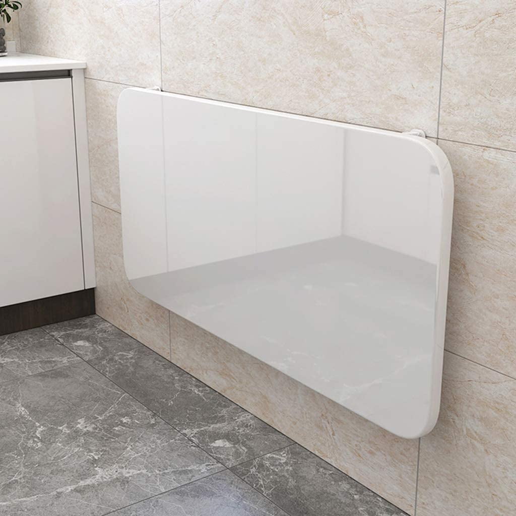 Folding Wall-Mounted Drop-Leaf Desk, Folding Shelf Table Bracket, Heavy ...