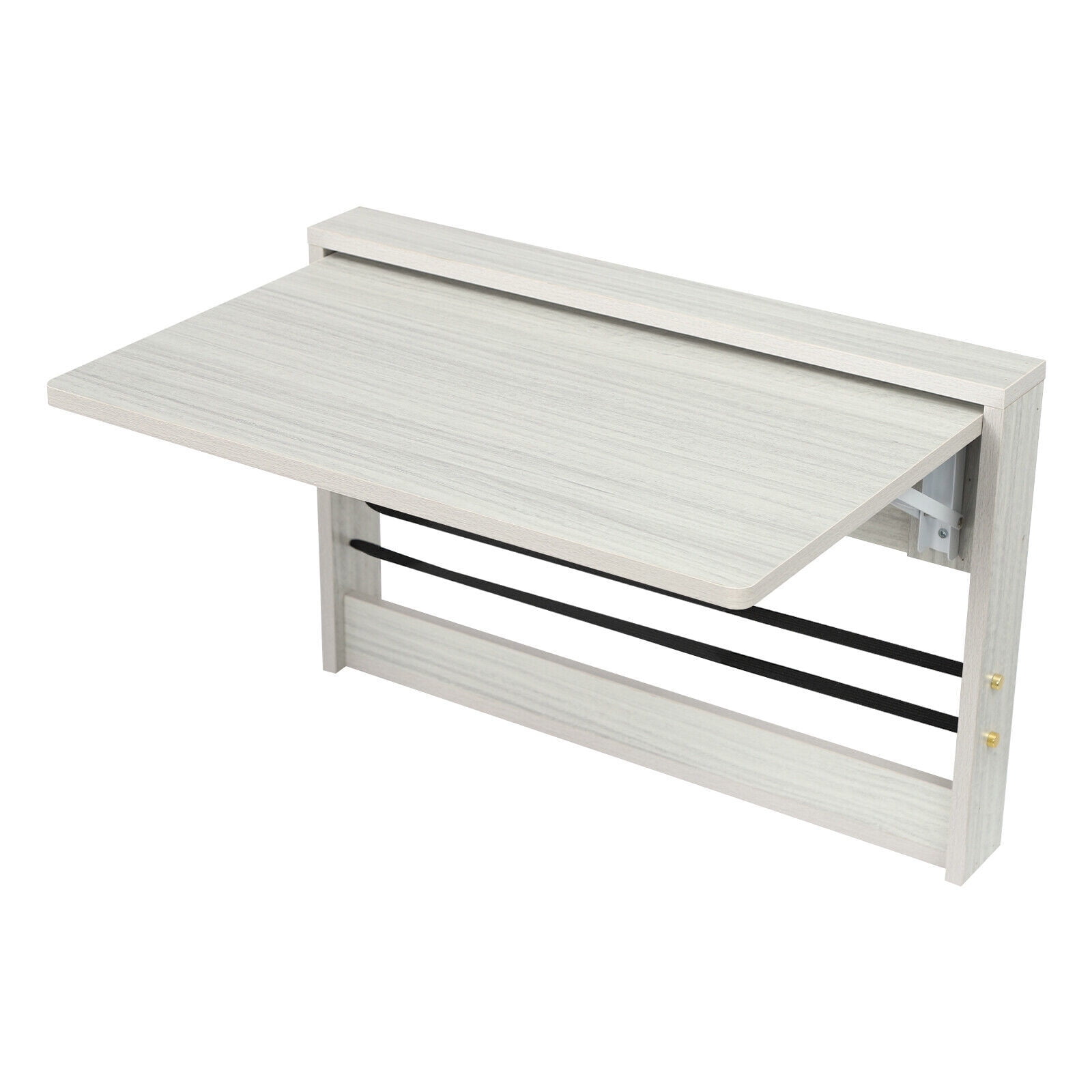 Folding Wall Table, Fold Down Table Wall Mounted, Round Corners Folding ...