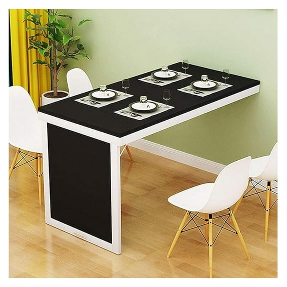 Folding Wall Table, Space Saving Drop Leaf Desk for Small Spaces ...