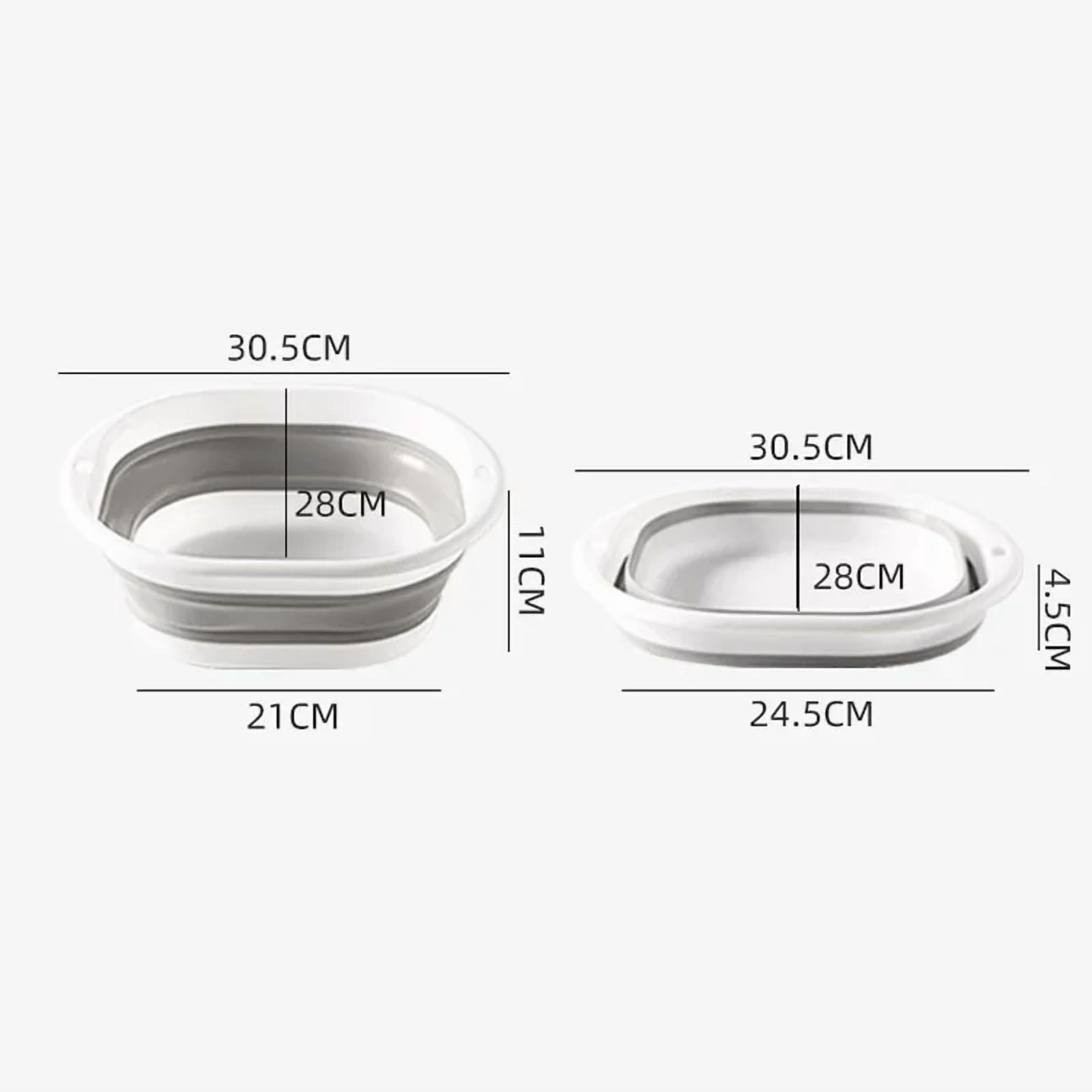 Folding Wash Basin Multi-purpose Washbasin Lightweight Hanging ...