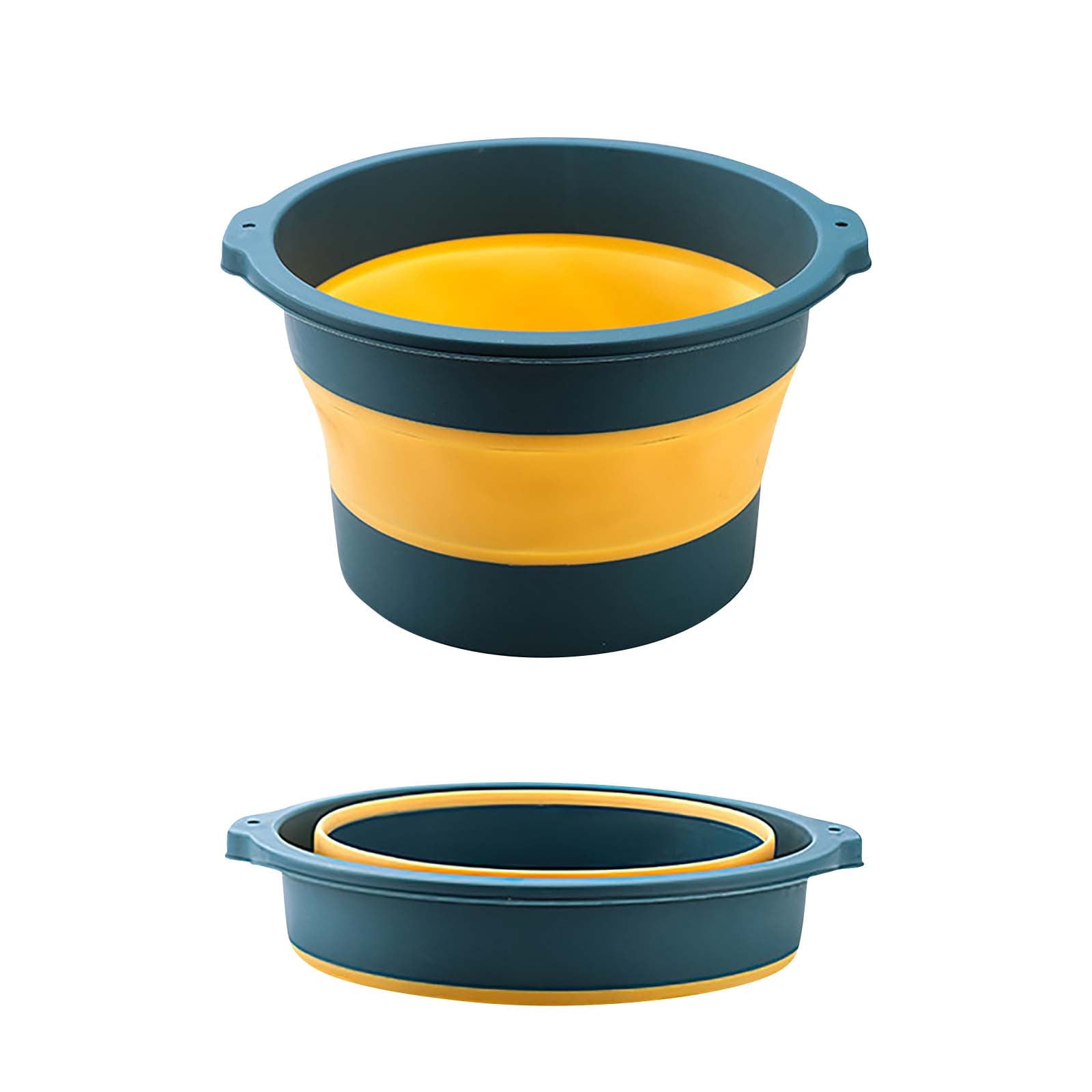 Folding Washbasin Household Folding Washbasin Portable Sink Foot Bucket ...