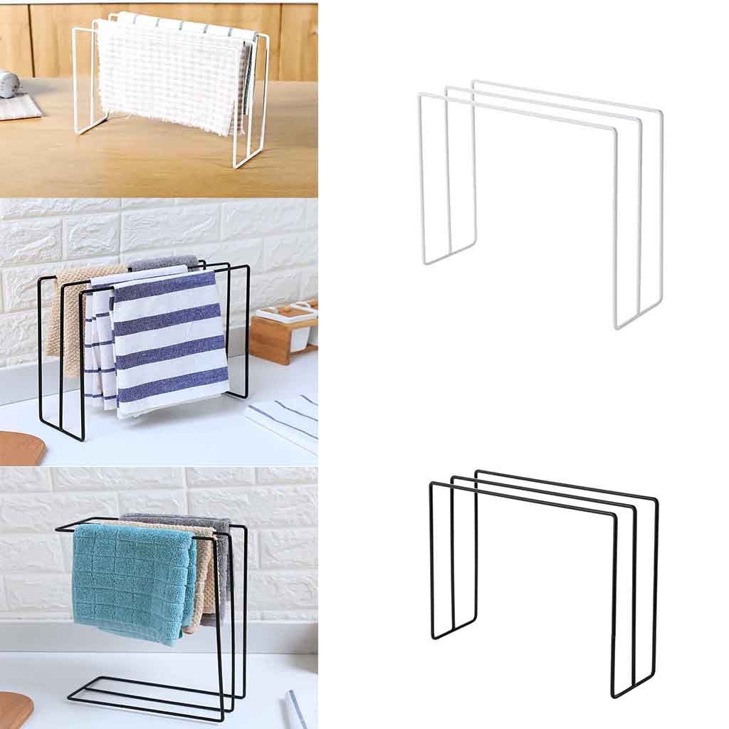 Folding Washing Towel Rack, Kitchen Drainer Storage, Waterproof Plastic ...