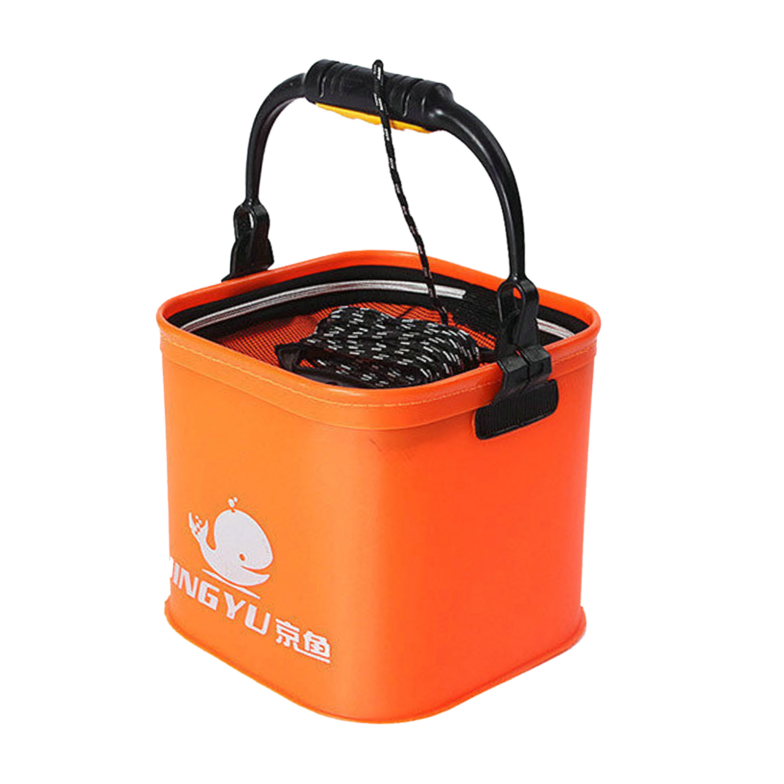 Folding Water Container Collapsible Fishing Bucket EVA Collapsible ...