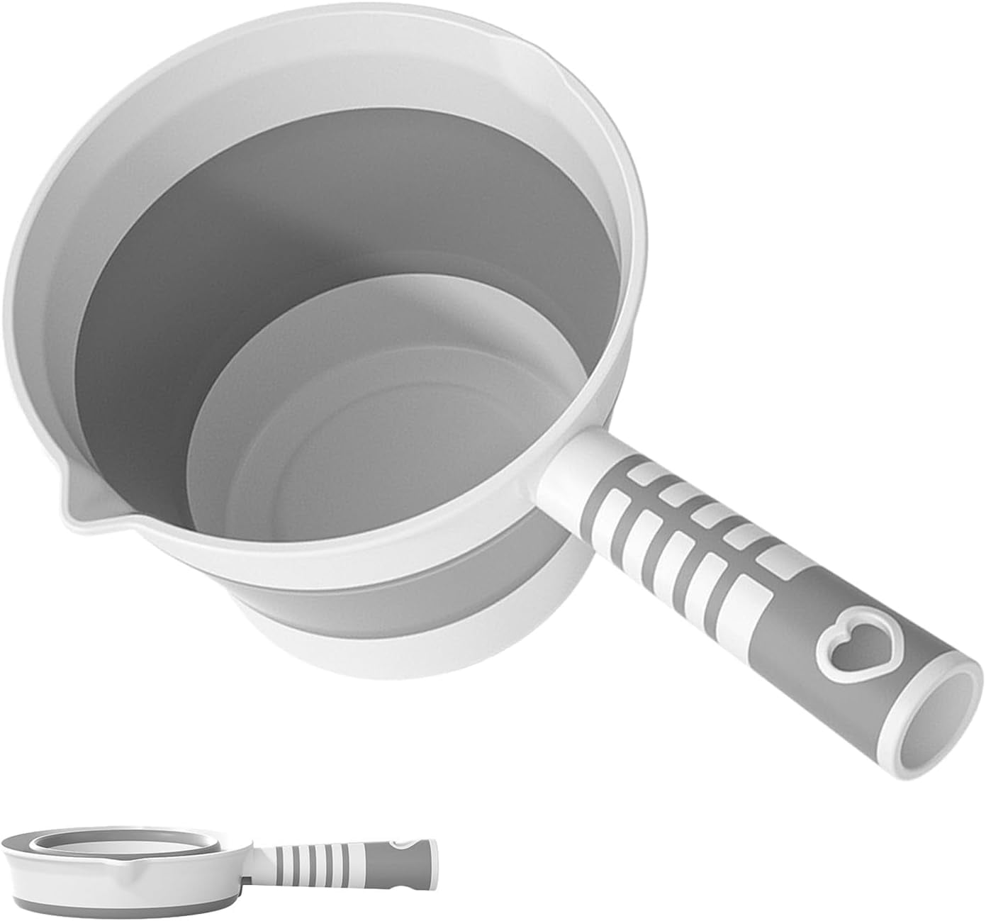 Folding Water Ladle Collapsible Water Dipper Water Scoop Foldable Bath ...