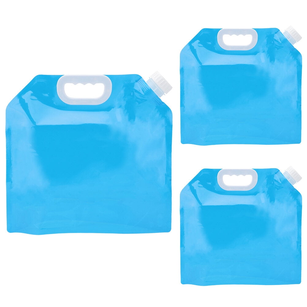 Folding Water Storage Bag 6 Pcs Portable Container Outdoor Activity ...