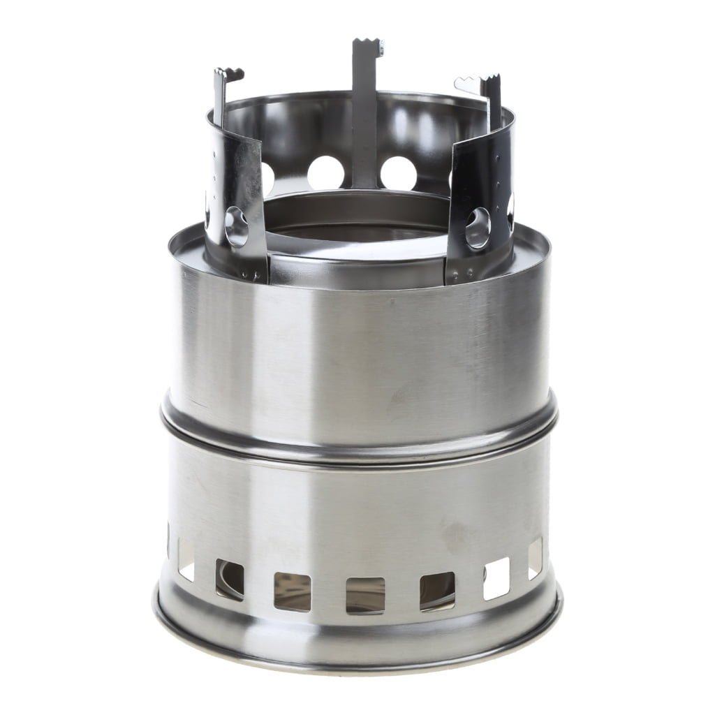 Folding Windproof Wood Burnings Stove Portable Camp Stove Furnaces ...