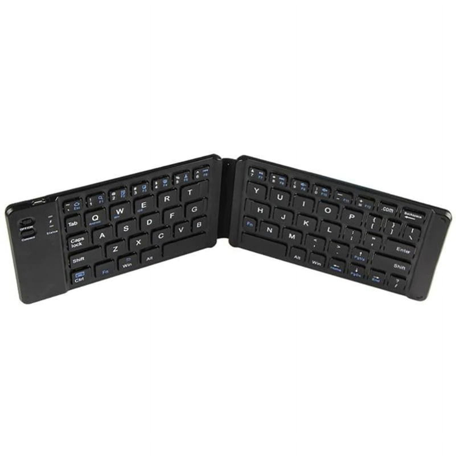 Folding Wireless Keyboard for Jitterbug Smart3 Phone - Rechargeable ...