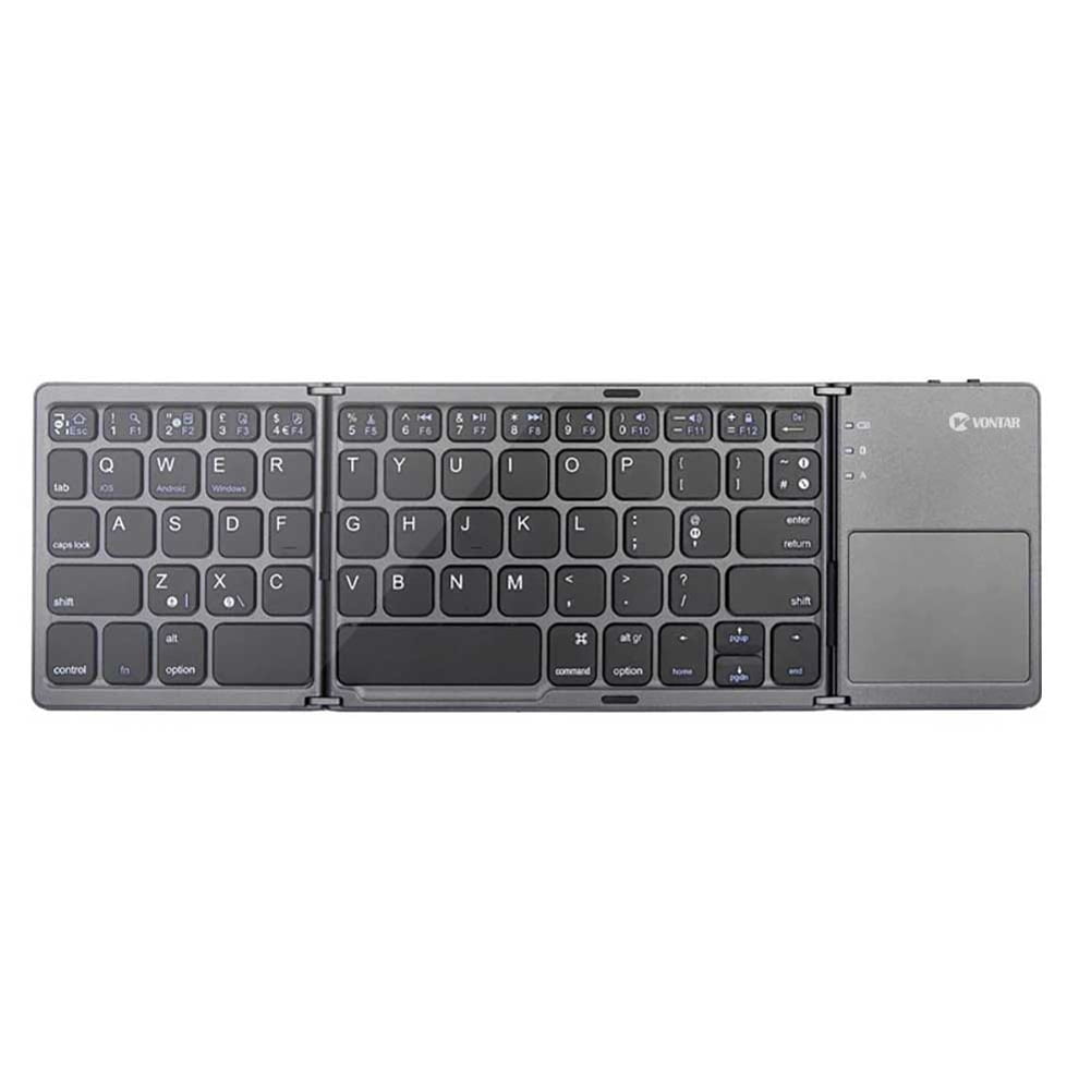 Folding Wireless Keyboard for T-Mobile REVVL 7 5G - Rechargeable ...