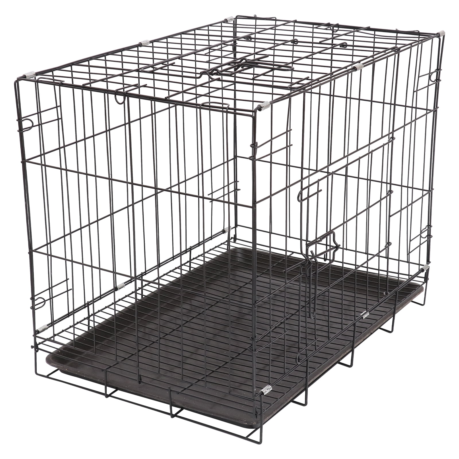 Folding With Toilet Dog Cage Poodle Small And Medium Dog Cat Cage ...