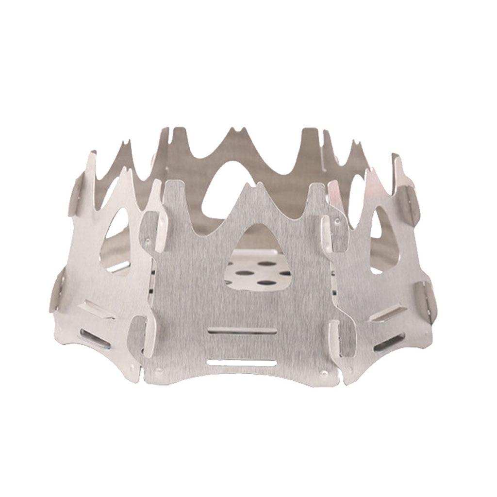 Folding Wood Stove Outdoor Wood Burning Stove Mountaineering Camping ...