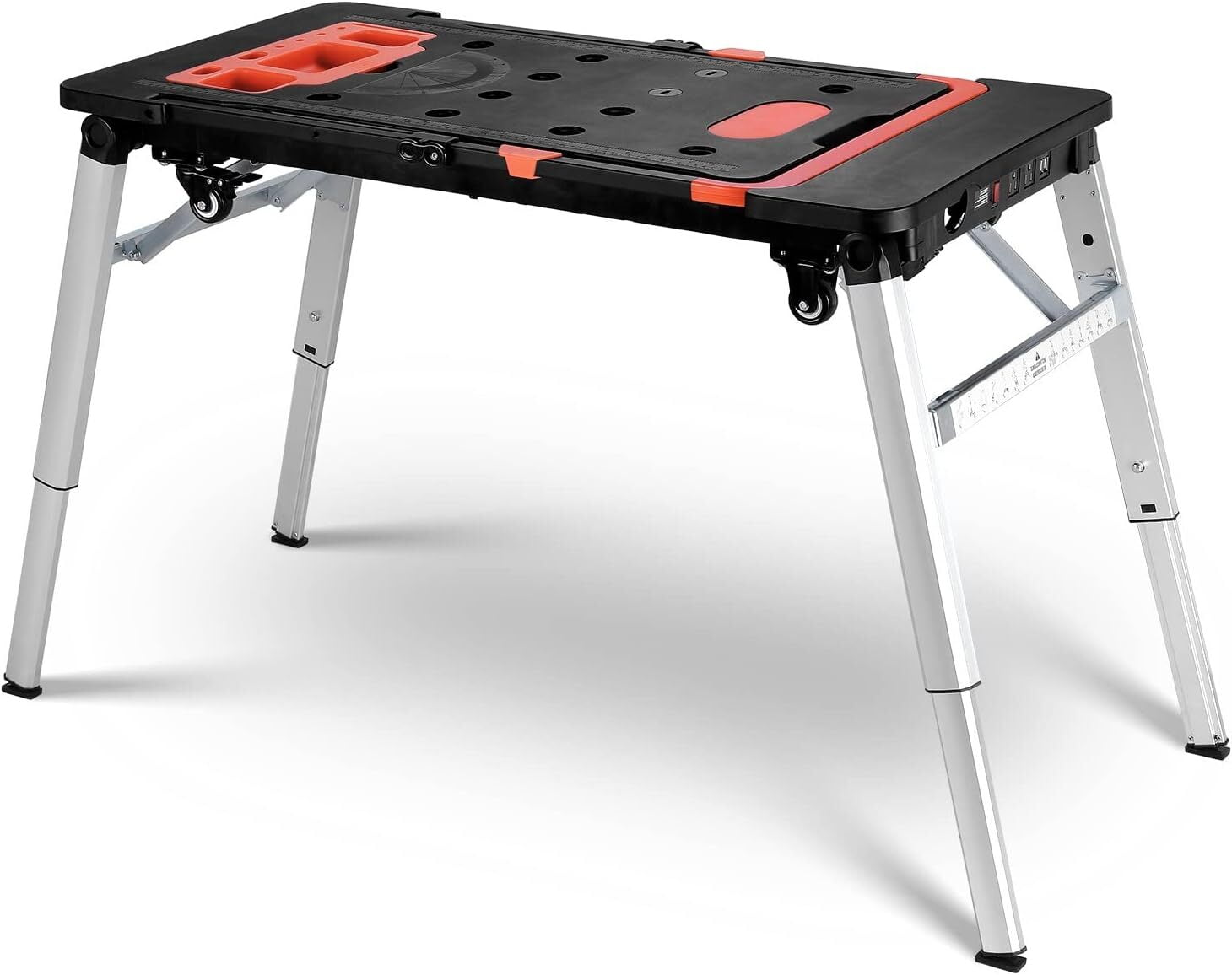 Folding Work Table Portable Workbench, Sawhorse, Scaffold, Platform ...