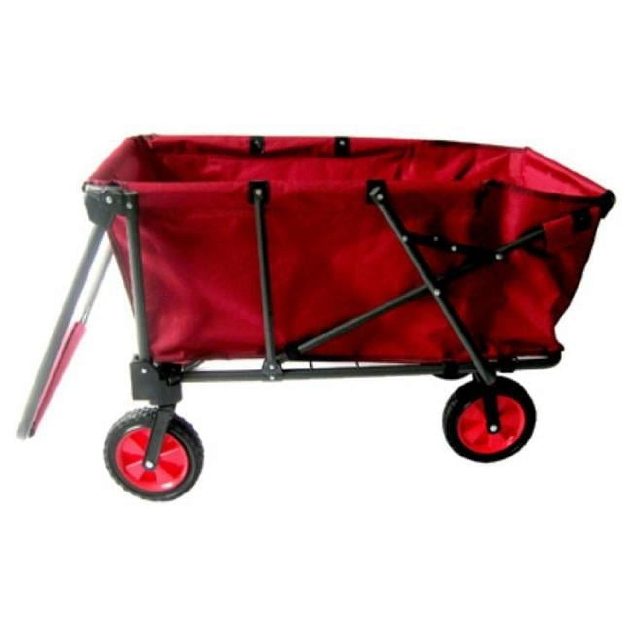 Folding Work Wagon, Red - Large - Walmart.com