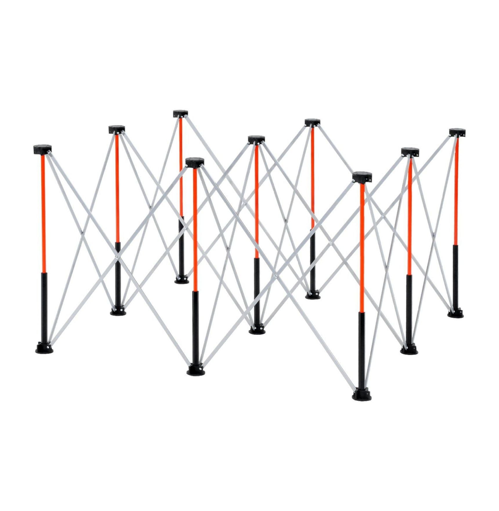 Folding Workstand 4.15x4.15ft, 3500lbs Capacity - Portable Collapsible ...