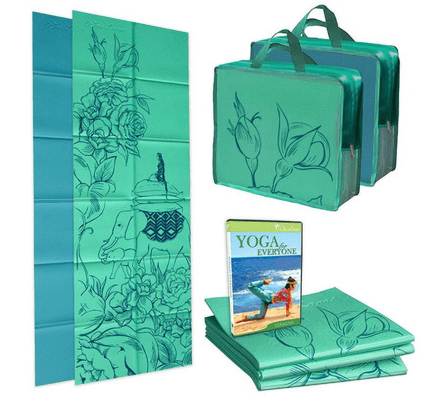 Folding Yoga Mat Kit - Walmart.com